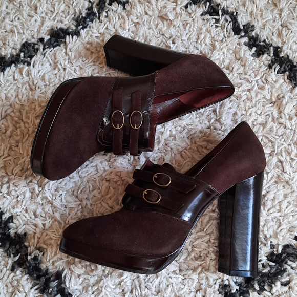 Marc By Marc Jacobs | Shoes | Mark By Mark Jacobs Double Strap Brown ...